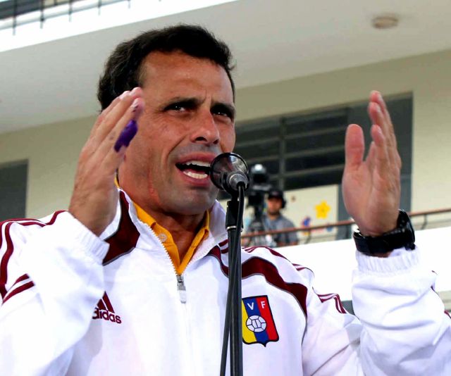 Capriles alerta la intención de cambiar resultados electorales - El ...