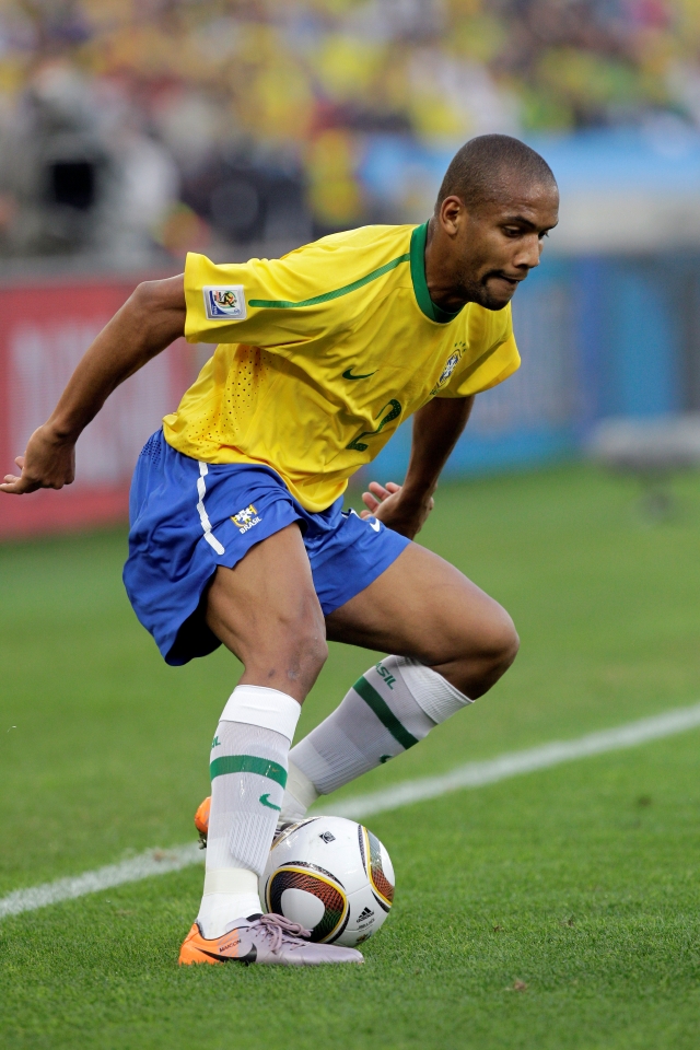 Maicon con el AS Roma - El Diario NY