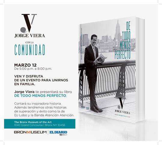 Jorge Viera, "De todo menos perfecto" - El Diario NY