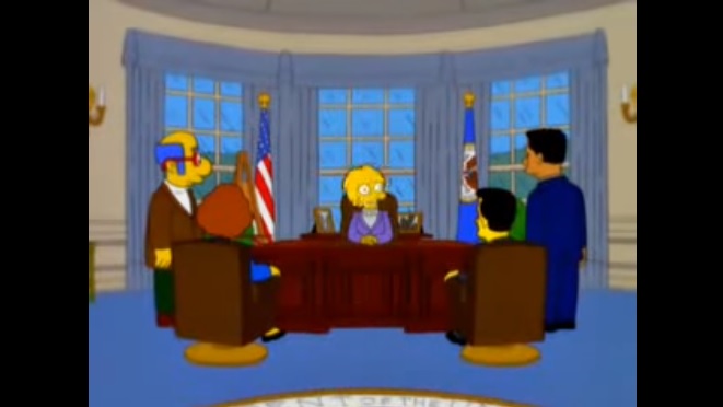 Guionista que predijo Presidencia de Trump en Simpsons dice que fue un ...