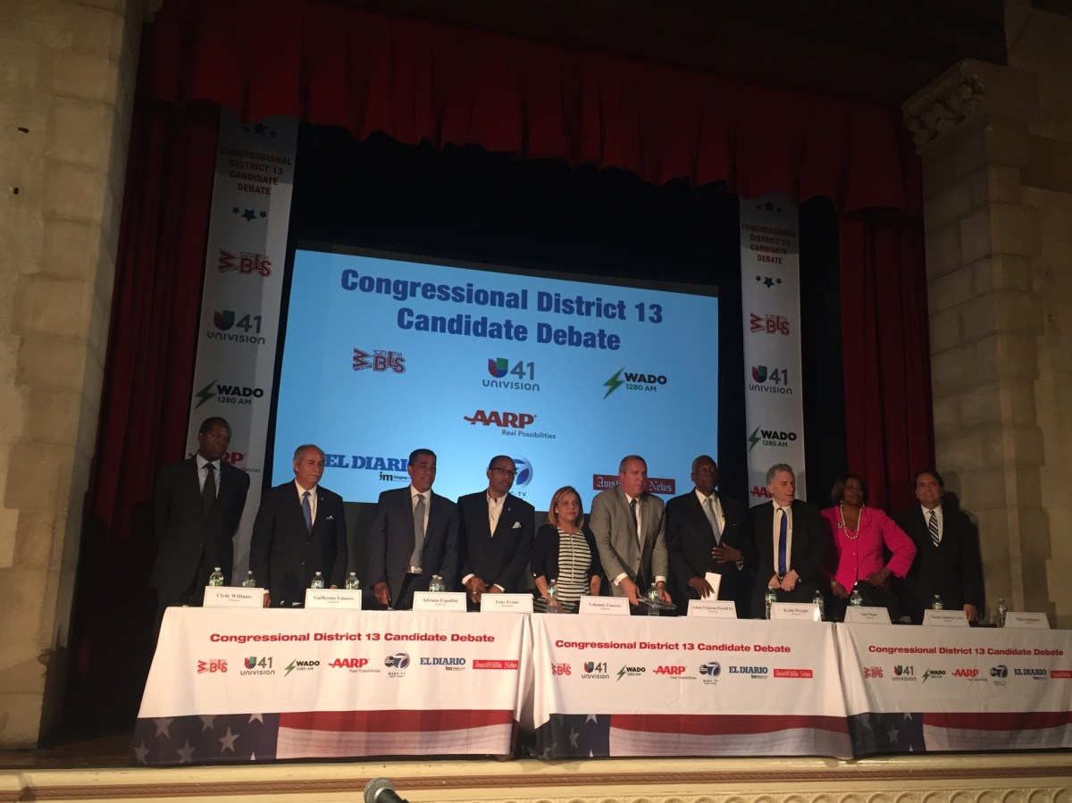 Candidatos del Distrito 13 exponen sus agendas - El Diario NY
