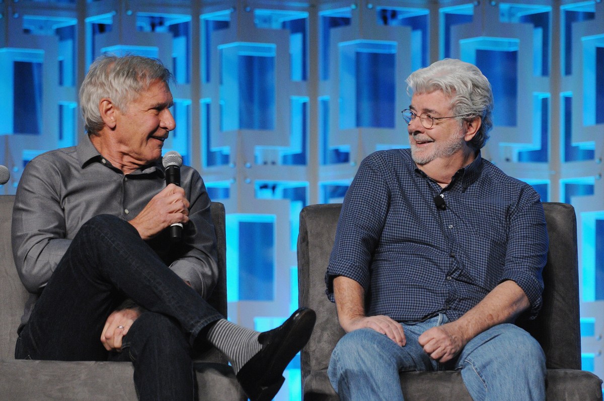George Lucas, Harrison Ford y más estrellas celebran 40 años de Star ...
