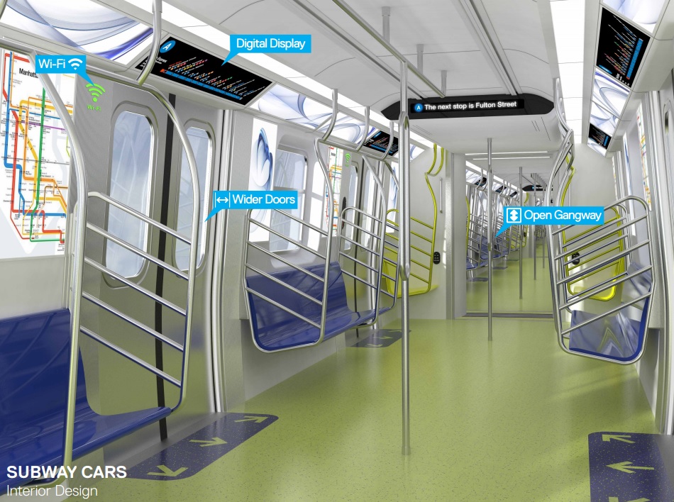 Los nuevos prototipos de trenes de MTA - El Diario NY