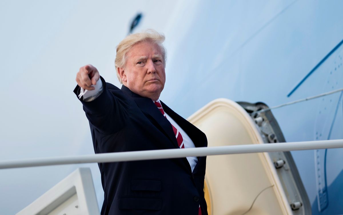 El Video Del Cabello De Trump Que Se Volvió Viral Y Meme Animado El Diario Ny