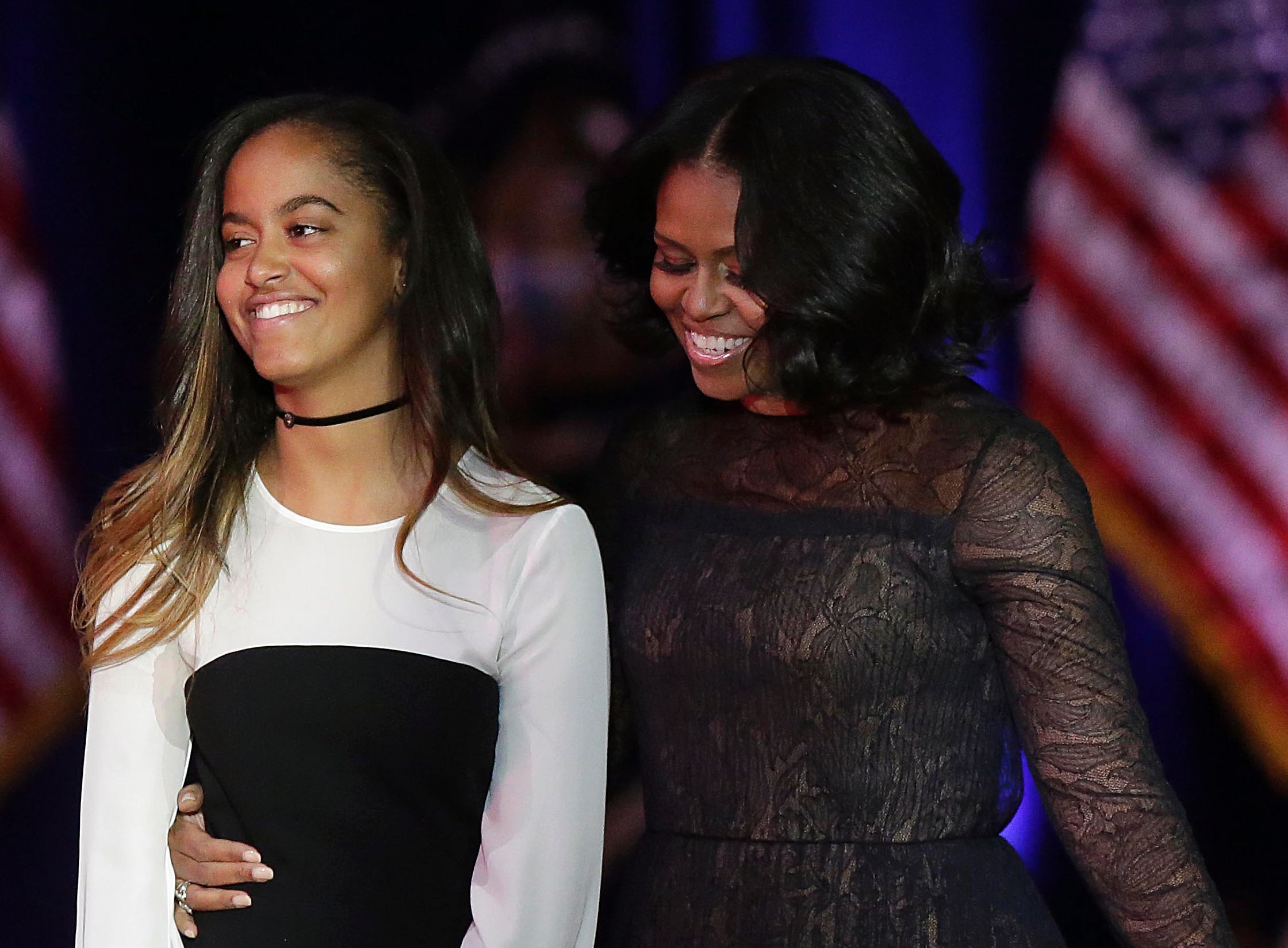 El consejo de Michelle Obama al que su hija Malia no hizo caso | El ...