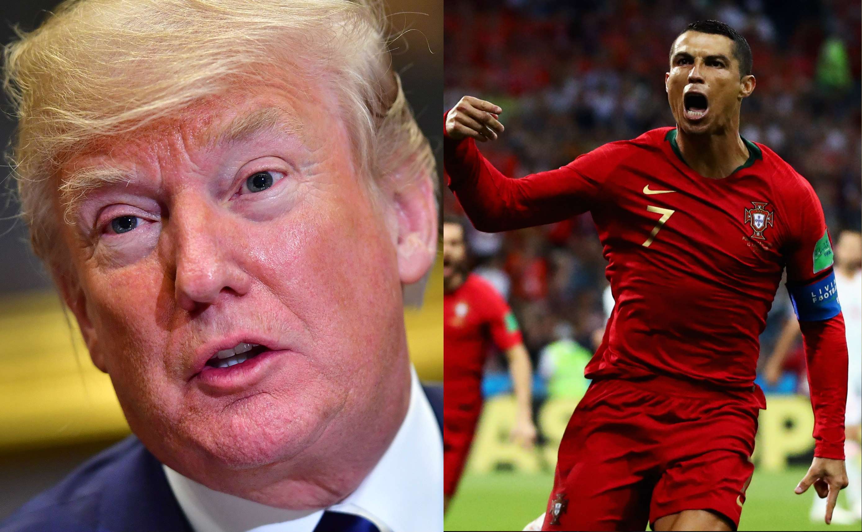 Trump imagina a Cristiano Ronaldo como candidato presidencial | El ...
