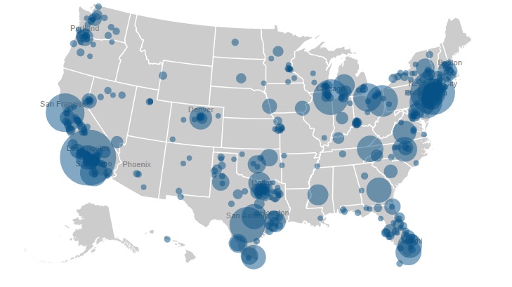 El mapa que muestra las miles de redadas de ICE - El Diario NY