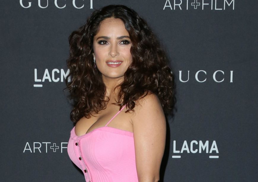 Salma Hayek al natural: la impactante foto de la mexicana con canas y sin maquillaje - El Diario NY