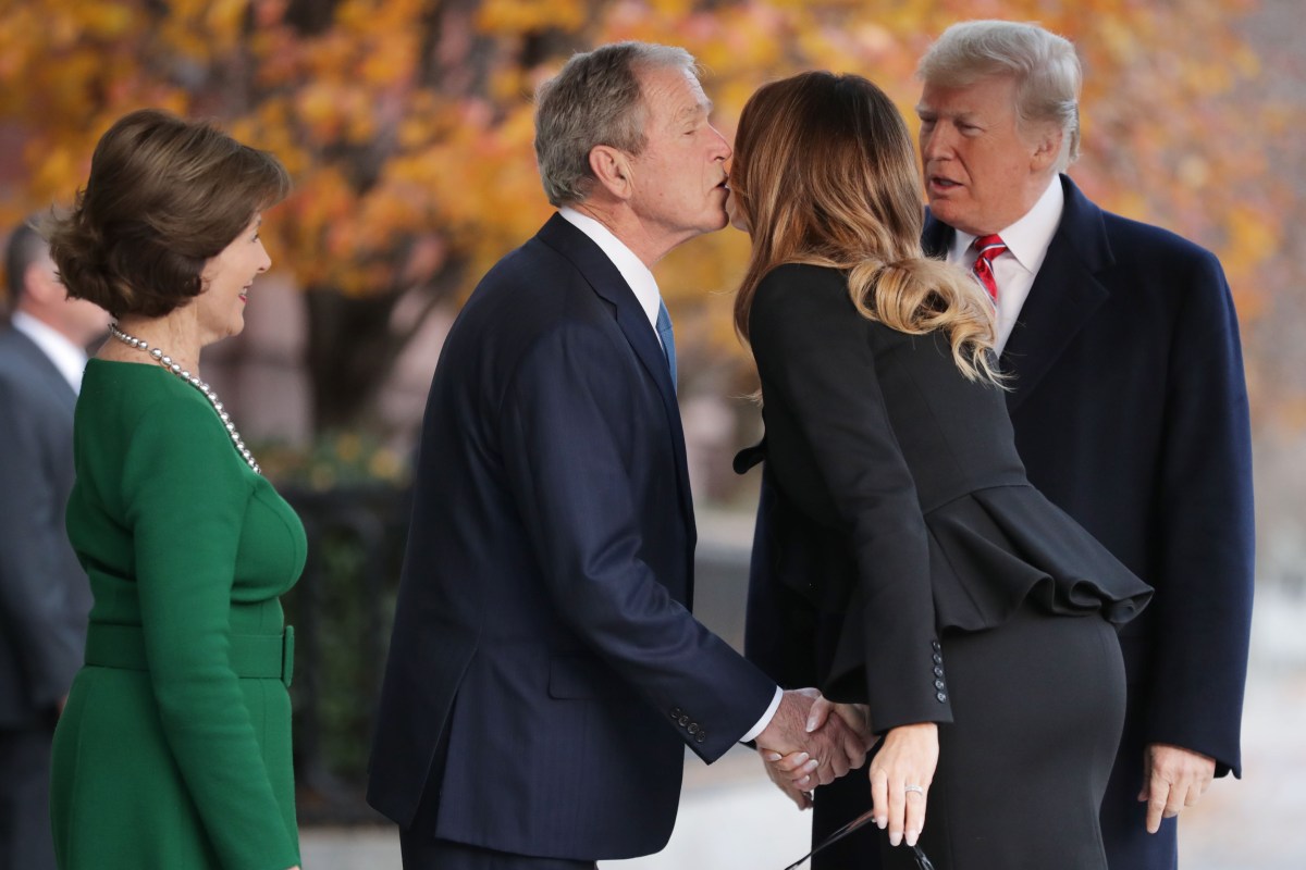 El "dulce gesto" de Melania Trump que Laura Bush agradeció en Instagram ...