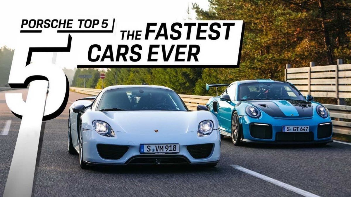 Porsche revela sus 5 autos más veloces en un video - El Diario NY
