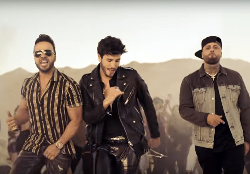 Luis Fonsi junto a Nicky Jam y Sebastián Yatra en un estreno explosivo ...