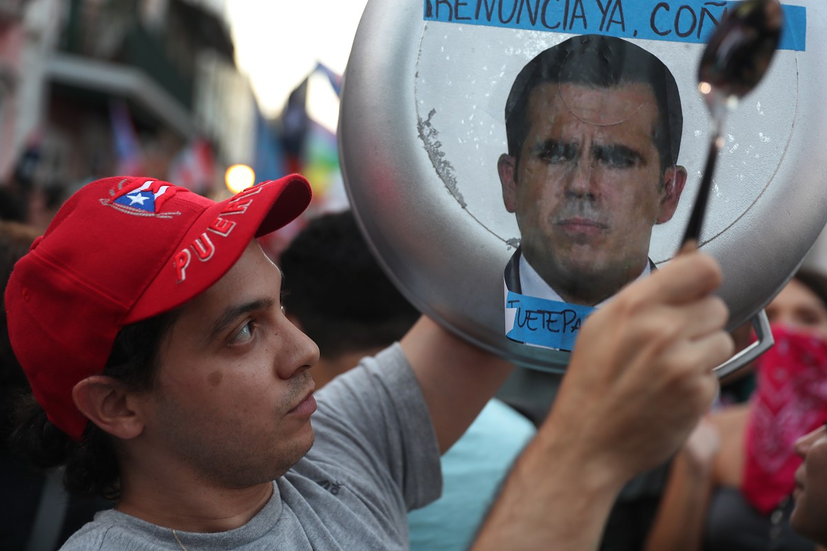 Puerto Rico logra su cometido: renuncia gobernador Ricardo Rosselló ...