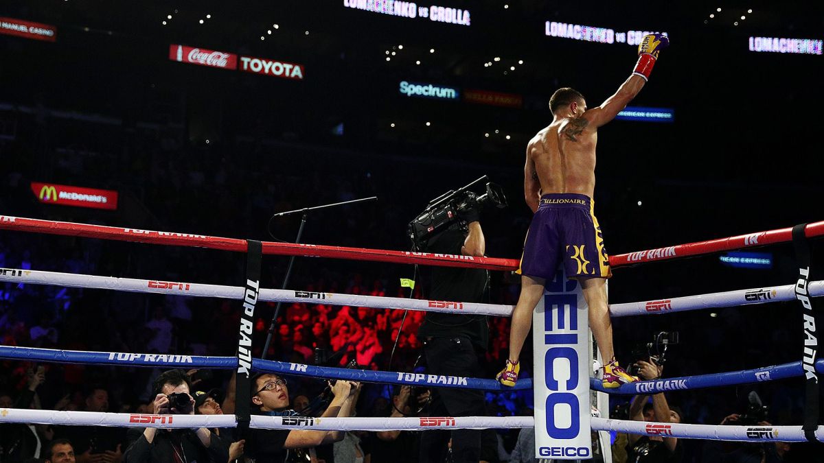 Lomachenko derrotó a Campbell y se convirtió en triple campeón ...
