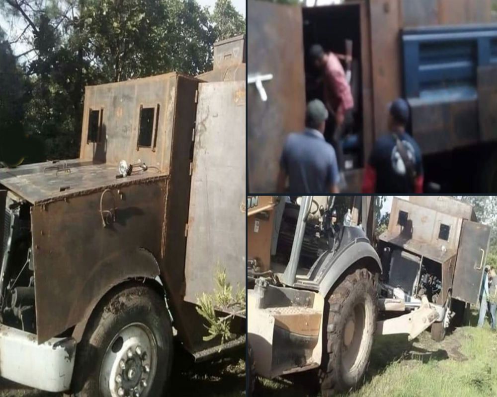 VIDEO: Enemigo de El Mencho se queda sin “El Monstruo”, troca blindada ...