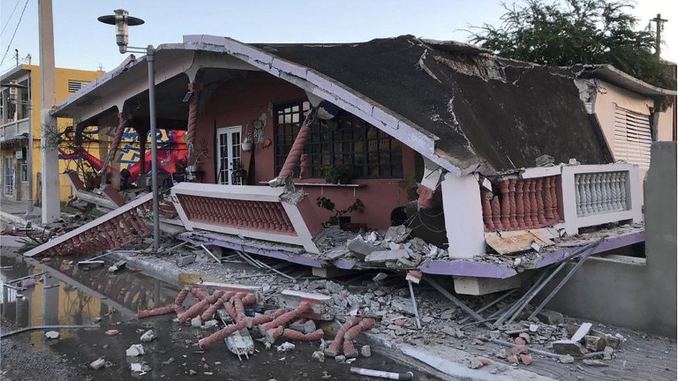 Terremoto En Puerto Rico Las Impactantes Imágenes De La Destrucción