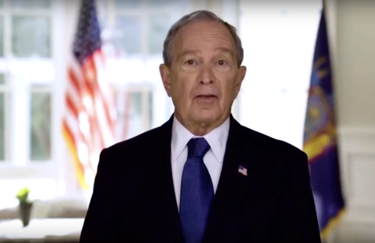 Mike Bloomberg habla del coronavirus como si fuera el presidente de ...
