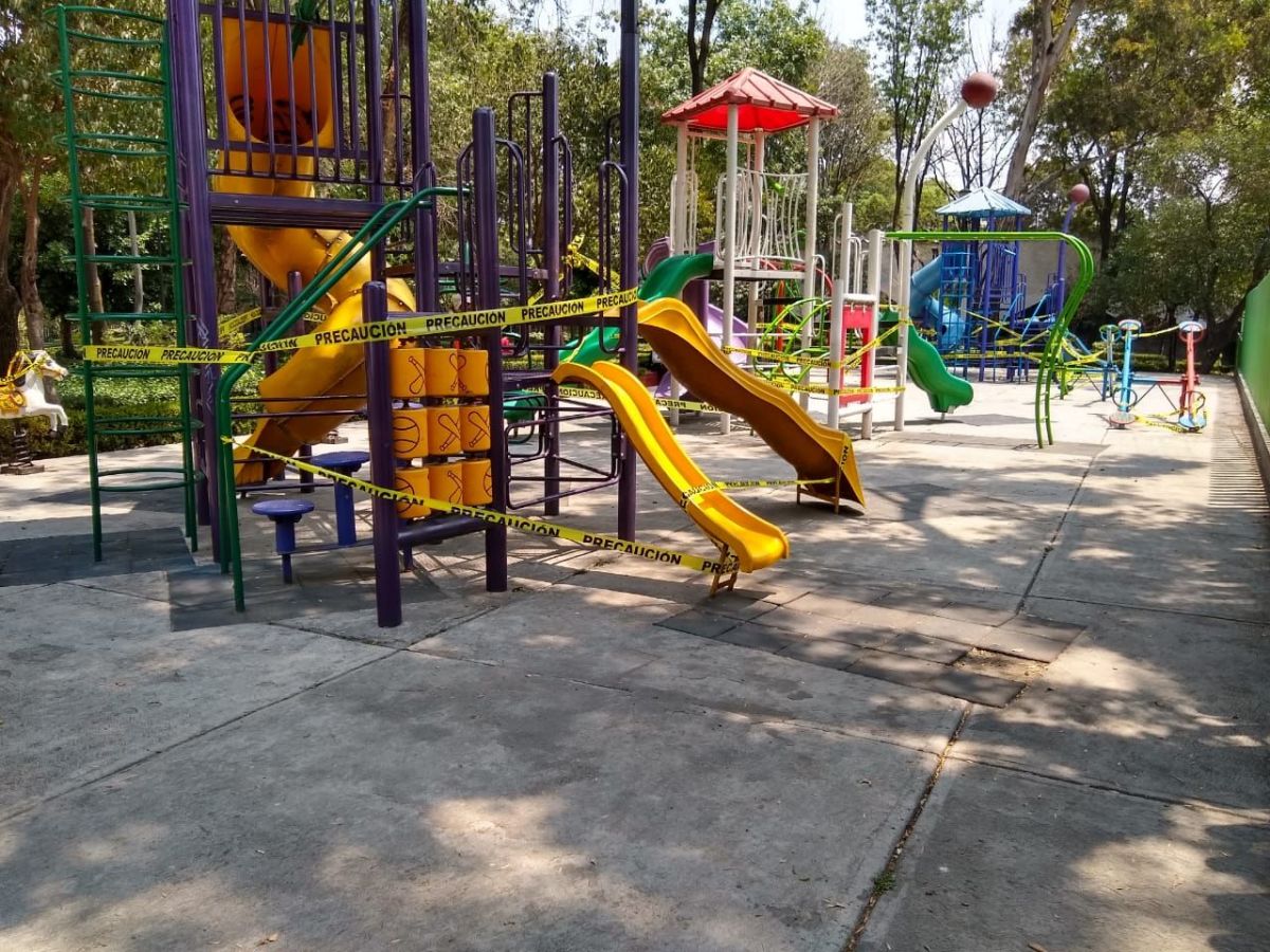 Coronavirus: Acordonan parques del centro de Ciudad de México para ...
