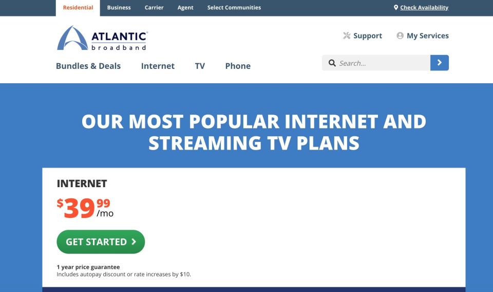 Atlantic Broadband sube los precios de sus servicios de cable e ...