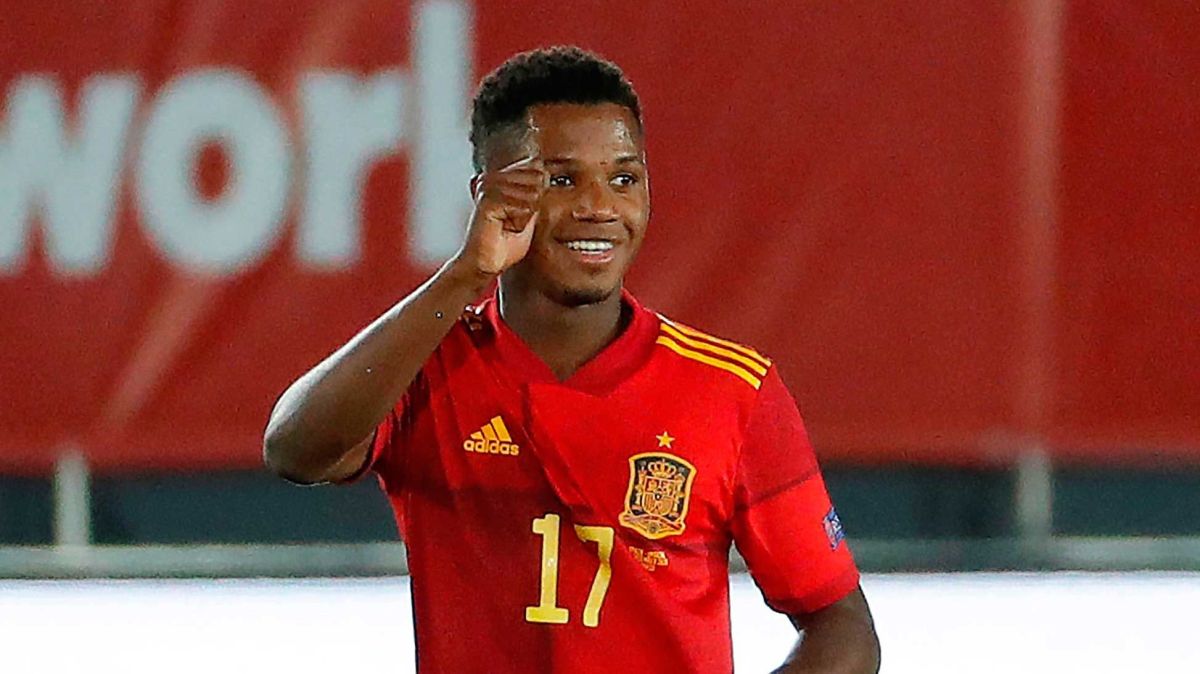 VIDEO: Debut y golazo histórico de Ansu Fati con solo 17 años - El ...