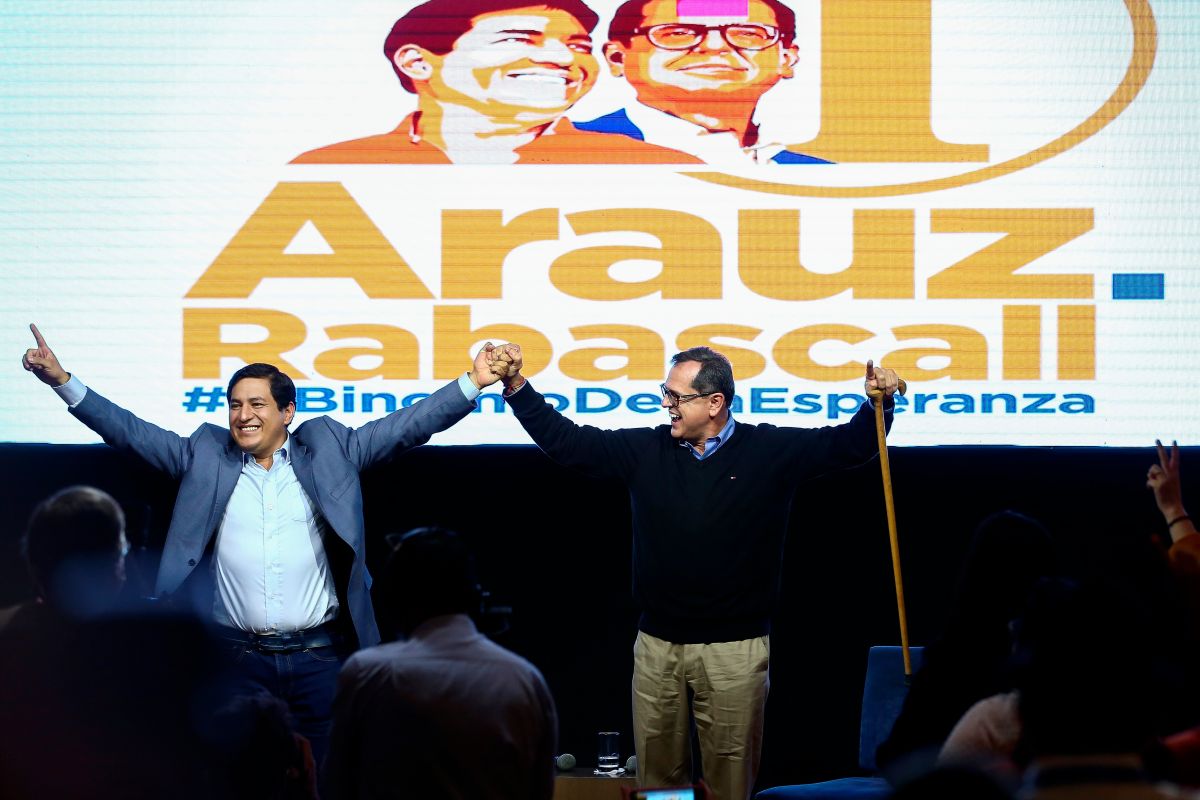 Arauz, el candidato de Rafael Correa, se declara ganador en elecciones de Ecuador - El Diario NY