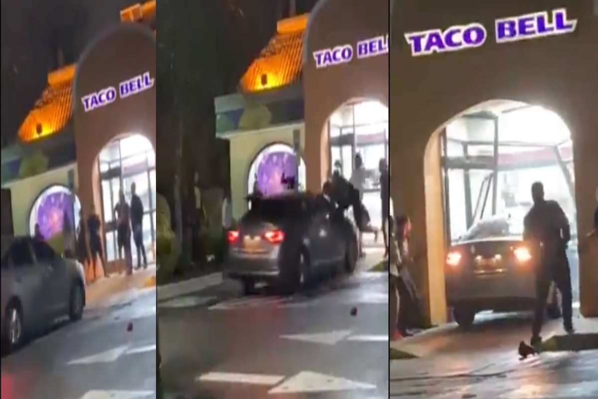 Video Mujer Embiste Con Auto A Personas En Taco Bell Tras Trifulca Este Es El Instante Exacto