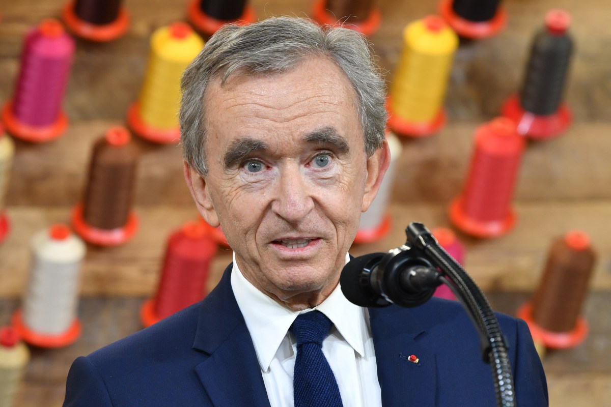 El francés Bernard Arnault ya sabe lo que es ser el hombre más rico del ...