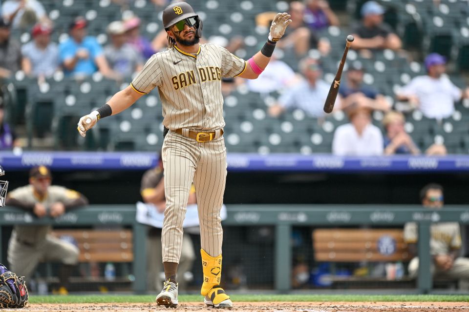 Video: Fernando Tatis Jr. conectó el jonrón más largo de su carrera y lo celebró con un épico ...