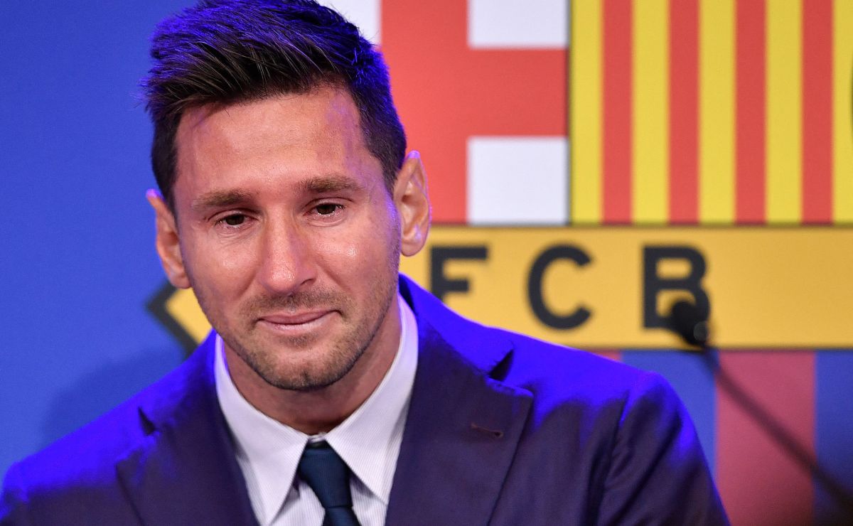 La despedida más triste: Messi llora sin parar en su adiós del ...