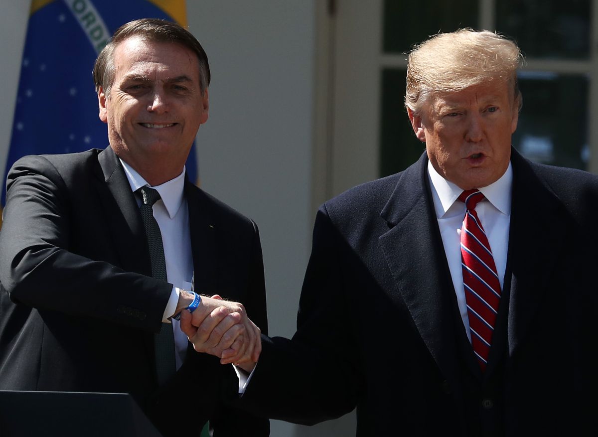 Trump admira “duro trabajo” del presidente Bolsonaro con la gente - El ...