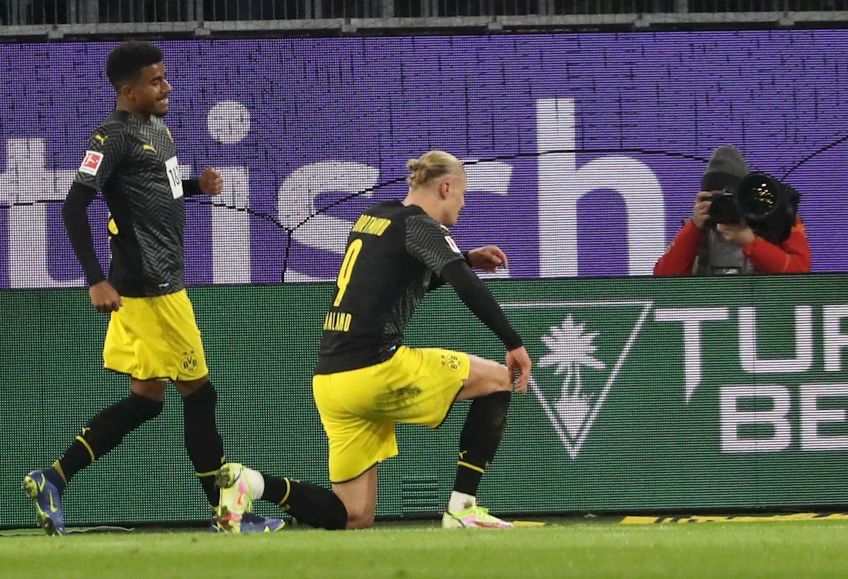 El ‘androide’ Erling Haaland llegó a 50 goles en Bundesliga con 50 ...