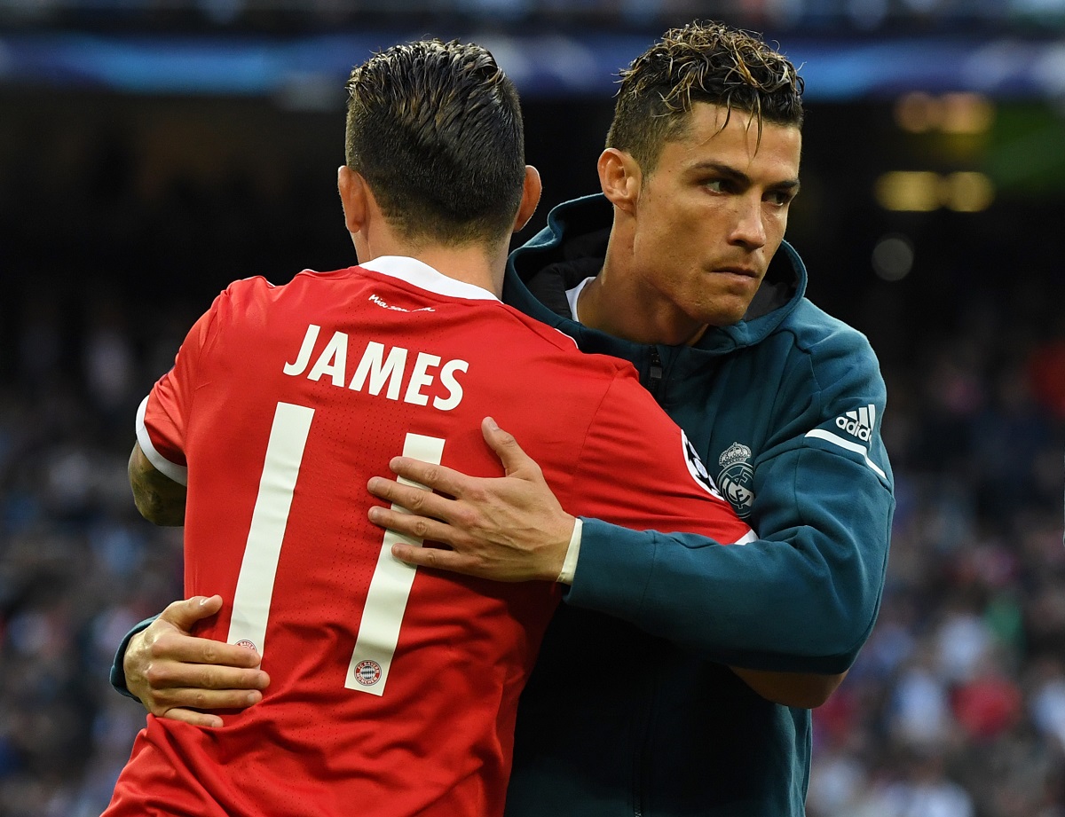 James Rodríguez Envió Sentido Mensaje A Cristiano Ronaldo Tras La