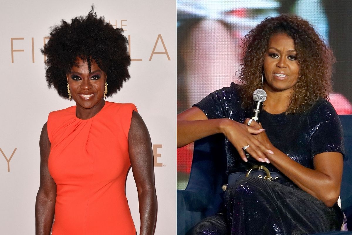 Viola Davis revela lo “aterrador” que fue interpretar a Michelle Obama ...