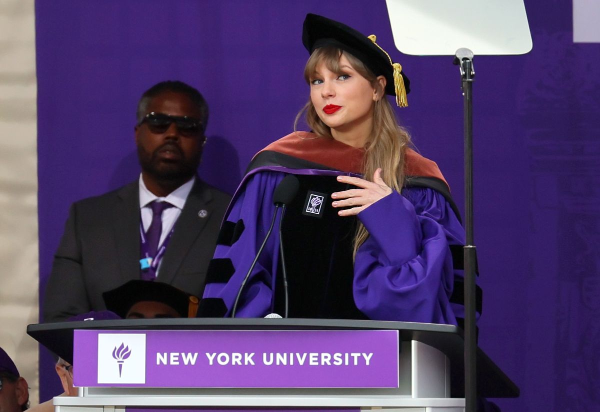 Taylor Swift obtiene doctorado en la Universidad de Nueva York y dio el ...