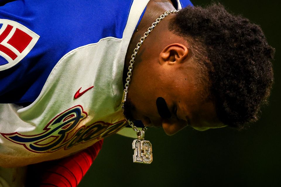 Filtraron cadena que Ronald Acuña Jr. usará en el Juego de Estrellas de ...