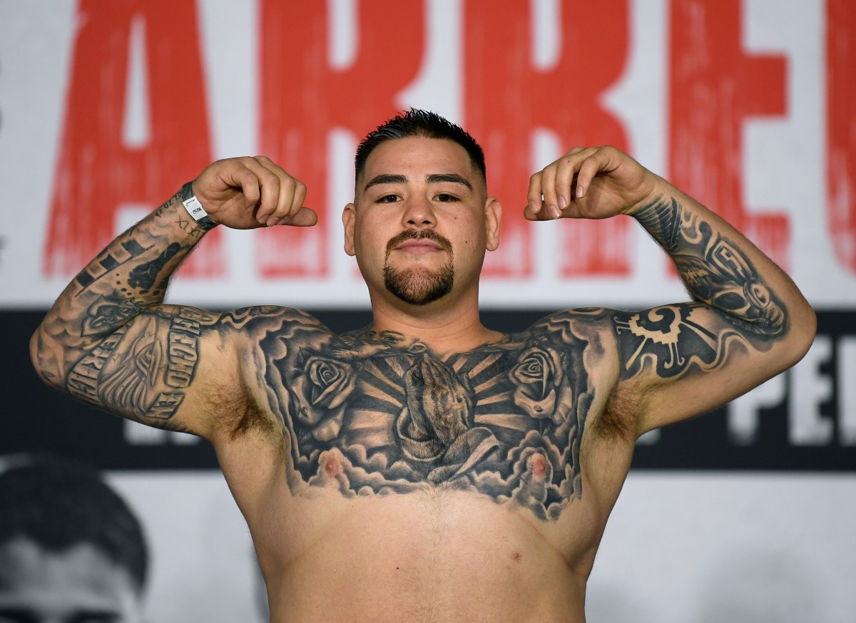 ¡Volvió el Gordito Power! Andy Ruiz confesó que subió de peso para ...
