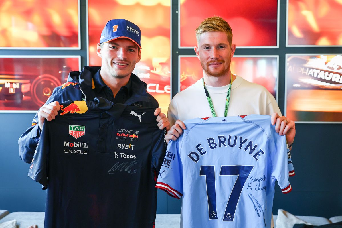 Del fútbol a la Fórmula 1: Kevin De Bruyne y Max Verstappen ...