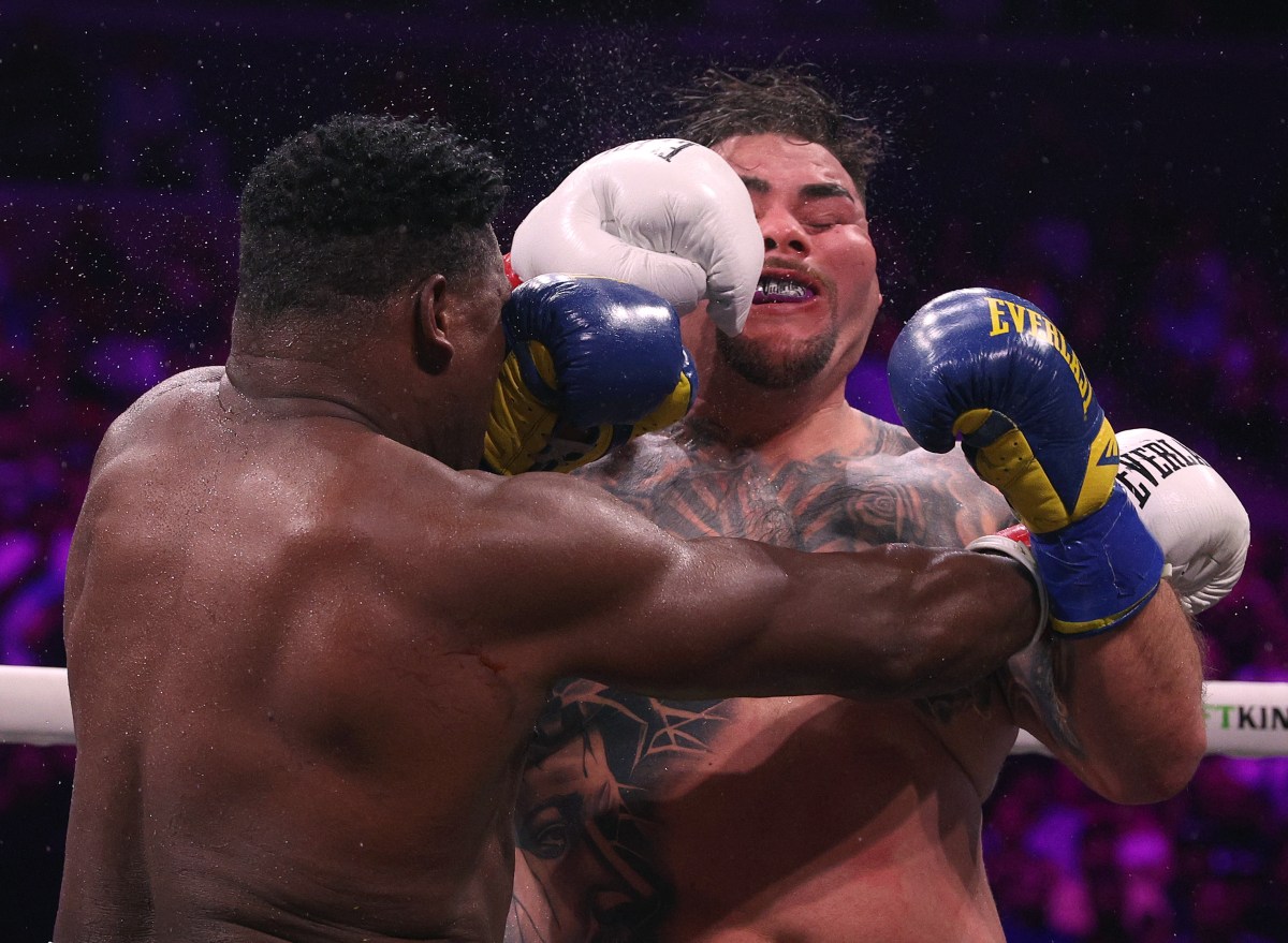 ¡Tiene un ojo morado! Así le quedó el rostro a Andy Ruiz tras el ...