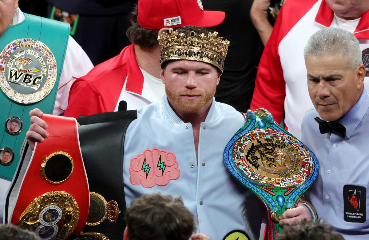 Canelo Álvarez estrena la exclusiva bebida "Viva México Cabrones" tras ...