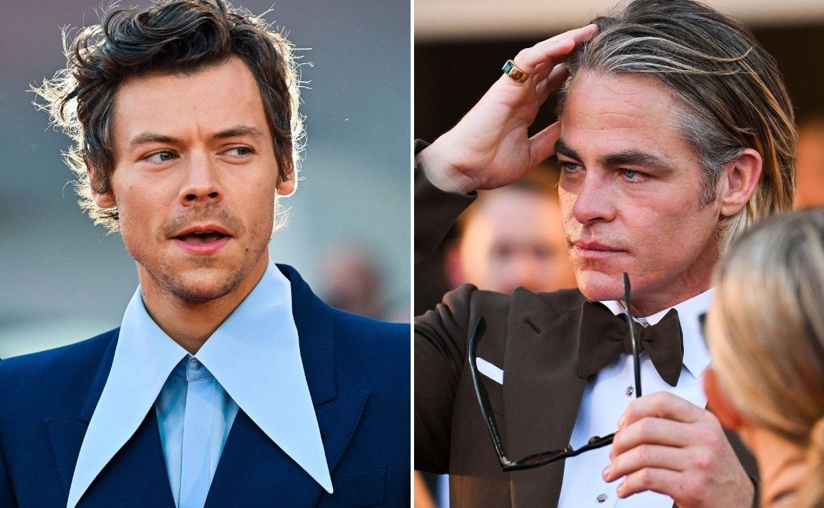 Niegan que Harry Styles le haya escupido a Chris Pine en el estreno de ...