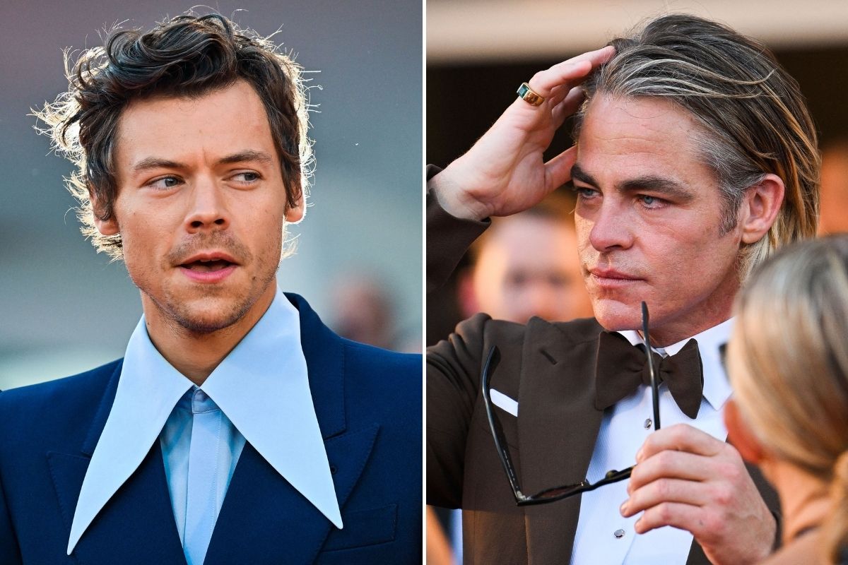 Niegan que Harry Styles le haya escupido a Chris Pine en el estreno de ...