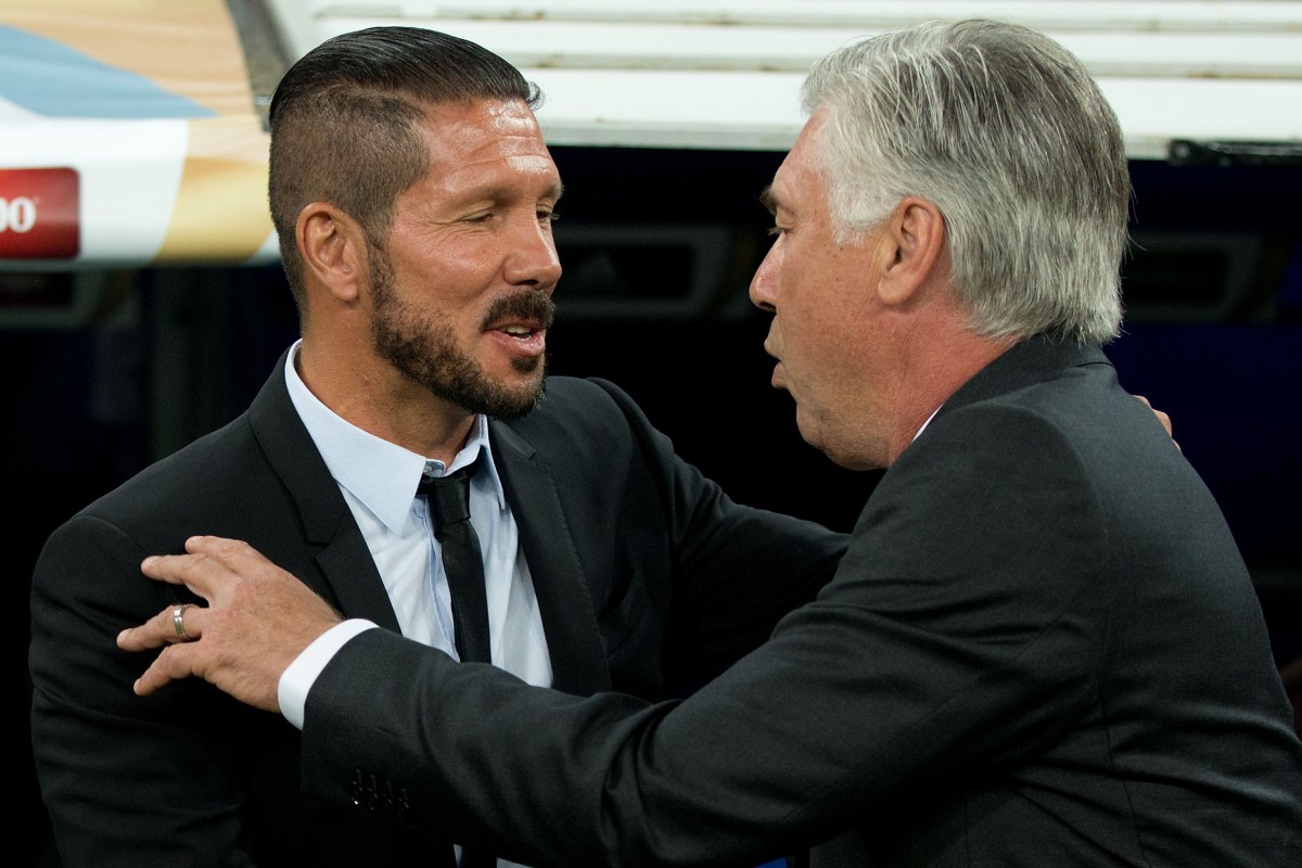 Carlo Ancelotti se desborda en elogios hacia el 'Cholo' Simeone: "Si el ...