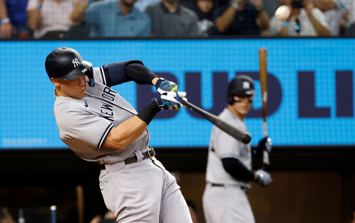 Histórico: Aaron Judge alcanza su cuadrangular 62 y se convierte en el rey de los jonrones de la ...