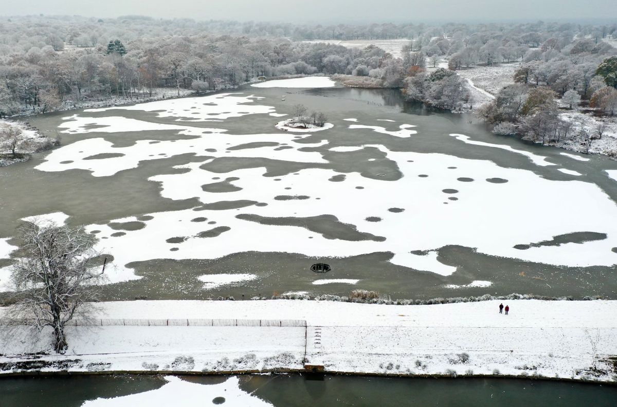 Tragedy in Georgia: Two children fall into a frozen lake and one dies ...
