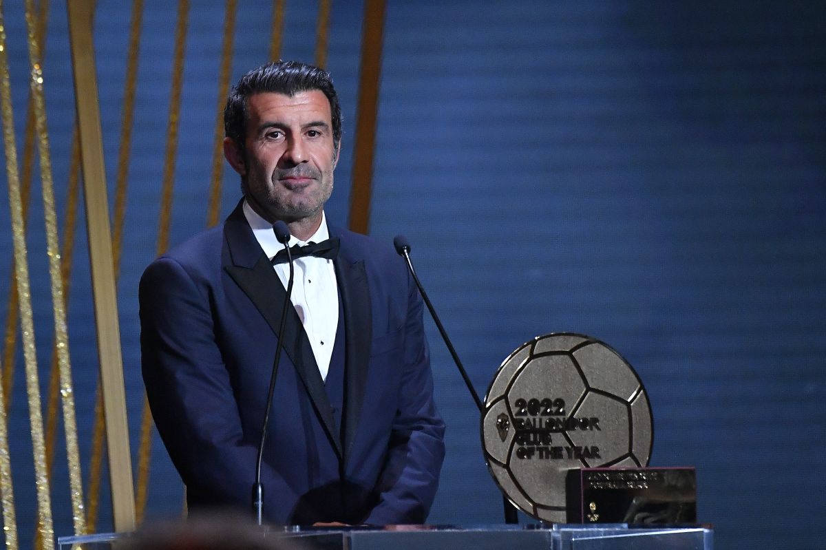 Luis Figo desmintió una presunta declaración suya sobre Cristiano ...