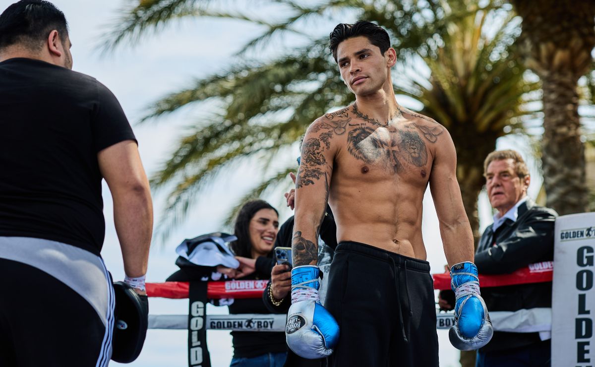 Ryan García amenaza a Gervonta Davis en días previos al combate entre ambos: "Es hora de la ...