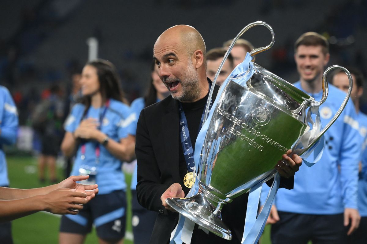 Pep Guardiola sobre alcanzar el triplete: "Este año estaba escrito en ...