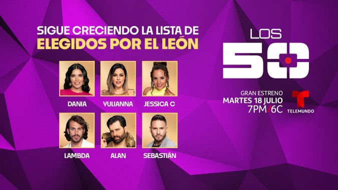 Los 50: Conoce la lista parcial de todos los famosos confirmados hasta ...