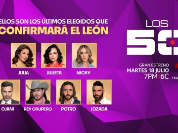 Los 50: Conoce la lista parcial de todos los famosos confirmados hasta ...