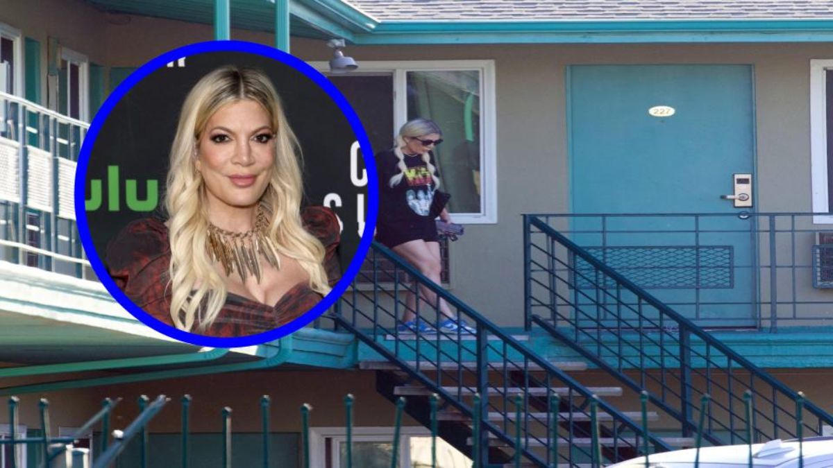 Tori Spelling y sus cinco hijos tuvieron que refugiarse en un humilde hotel de Los Ángeles - El ...