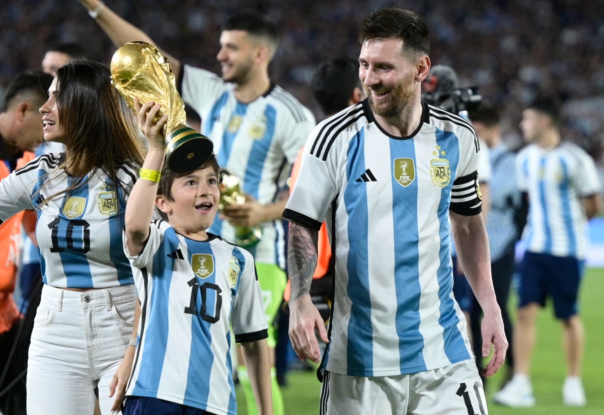 Inicia el legado Messi: Revelan las primeras imágenes de Thiago Messi ...